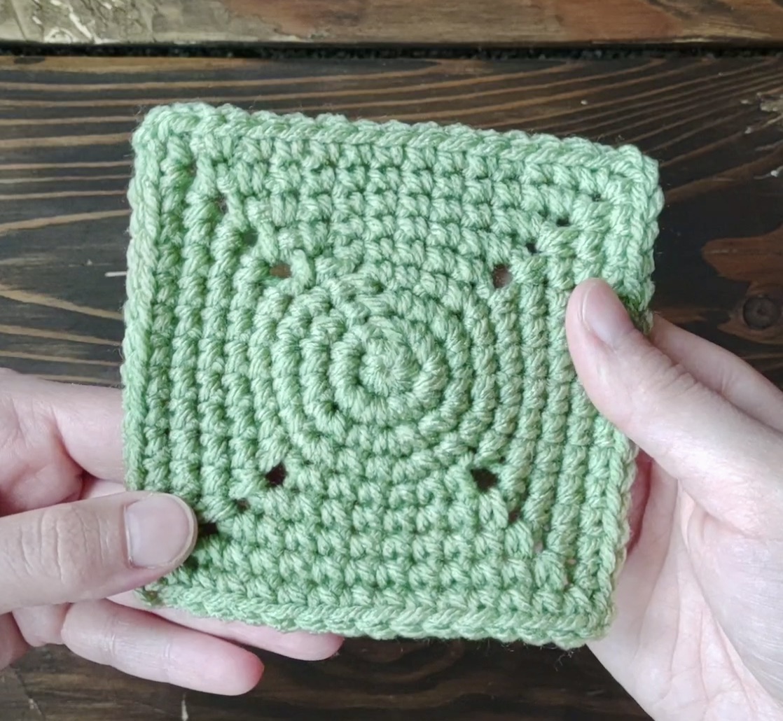 Single Crochet Granny Square - God's Gift of Creativity